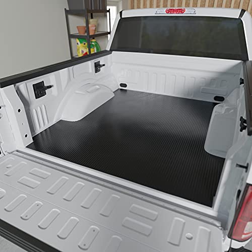 Amazon Basics Heavyweight Bed Mat fits Ford F150 2015-2018, 5.5 ft, Black