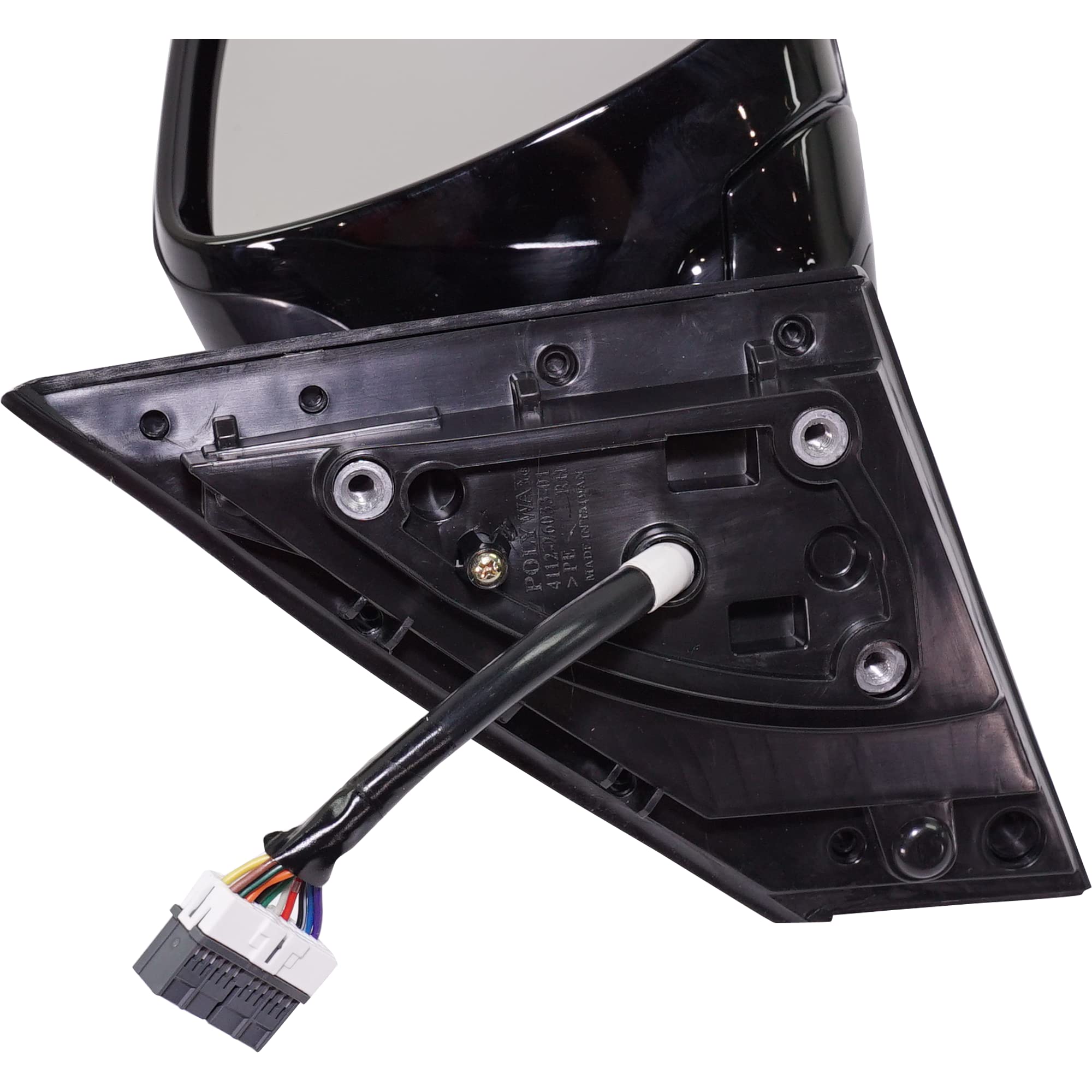 Kool Vue Passenger Side Power Heated Mirror for Kia Sorento 2016-2018 Power Fold With Signal Light, Blind Spot Monitor & Memory Paintable