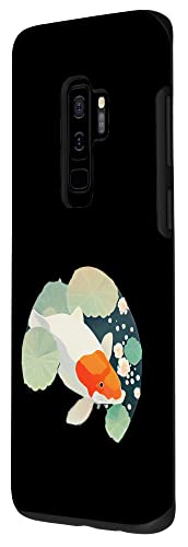 Galaxy S9+ koi carp close up lilly pad japanese culture lotus flower Case
