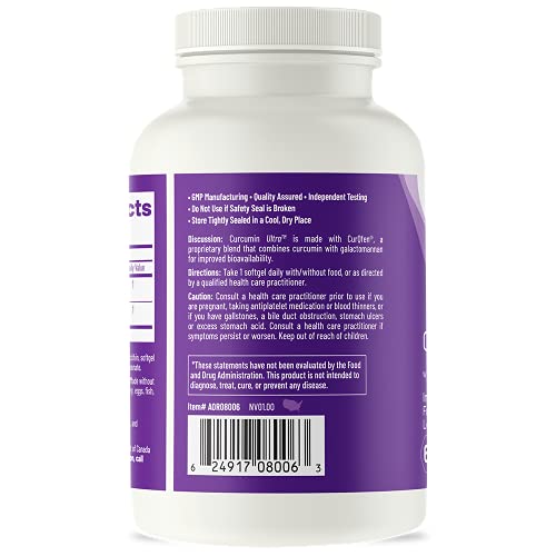 AOR, Curcumin Ultra, Premium supplement, Fast-Acting Joint Support, 60 Softgels (60 Servings)