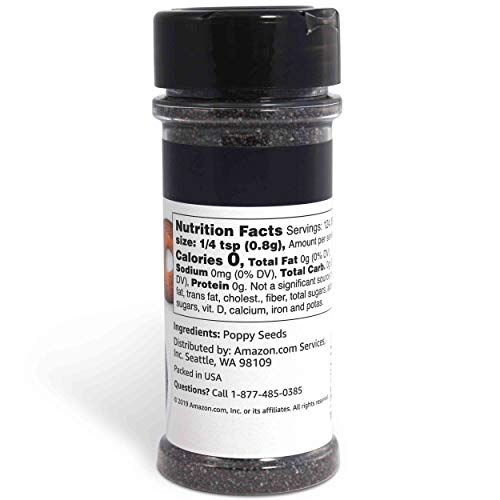 Amazon Brand - Happy Belly Poppy Seeds, 3.5 ounce (Pack of 1)