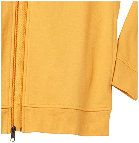 Amazon Essentials Men's Lightweight French Terry Full-Zip Mock Neck Sweatshirt, Golden Yellow, X-Large