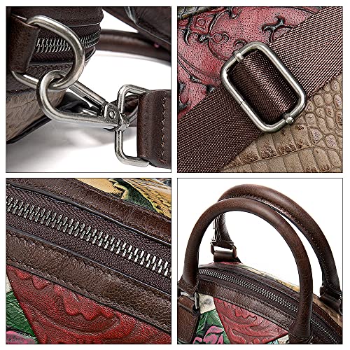 Eysee Shoulder Bags, Women Pouch Multicolor, Cowhide Leather Cossbody Bags