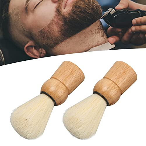 Beard Shave Brush Shaving Brush, Synthetic Shaving Shaving Brushes Professional Design for Mens Shaving Synthetic Shaving Tool That Can Be Used with Razors Straight Handle Shavers