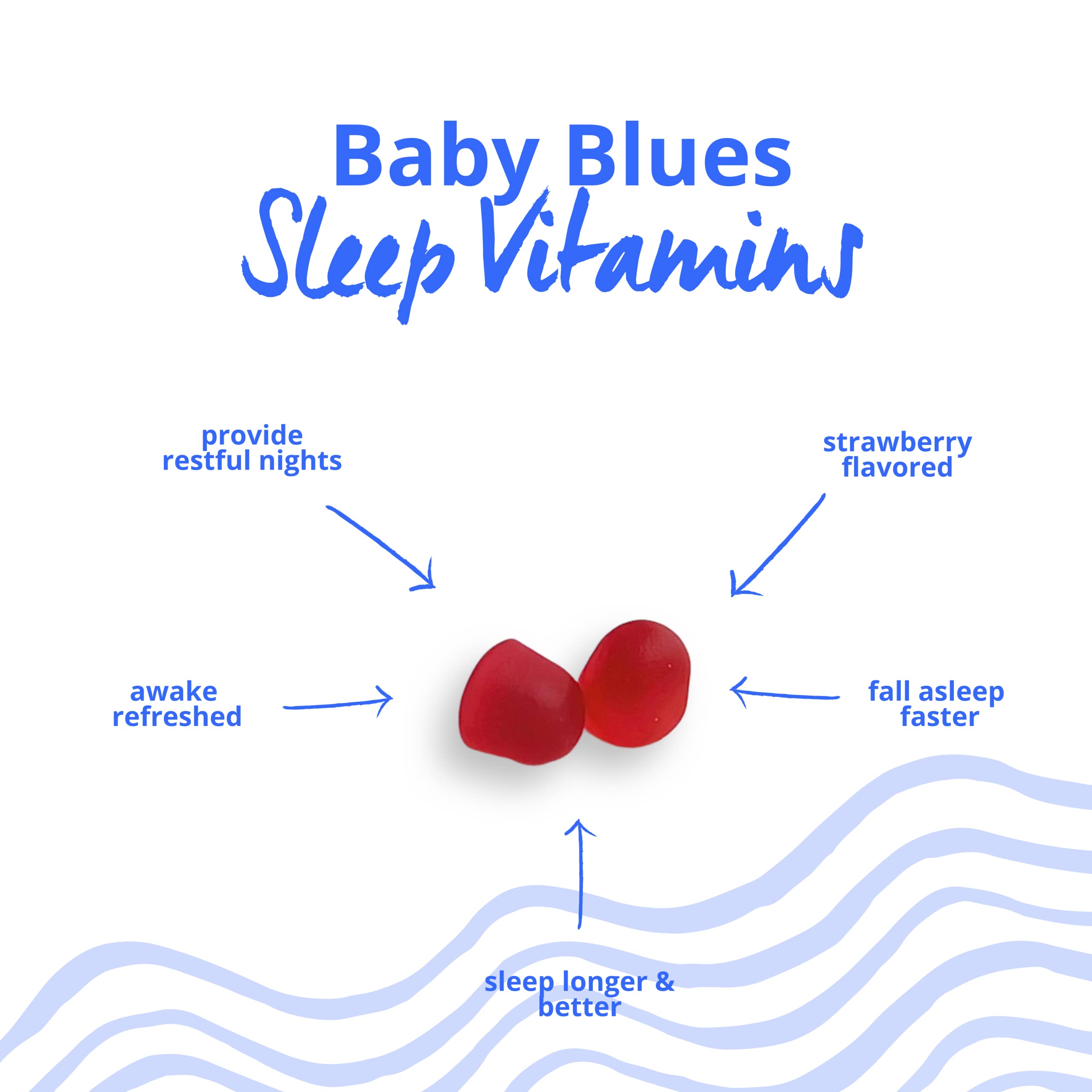 Baby Blues Rest and Restore | Postpartum Hair Loss Vitamins & Sleep Vitamins for Moms