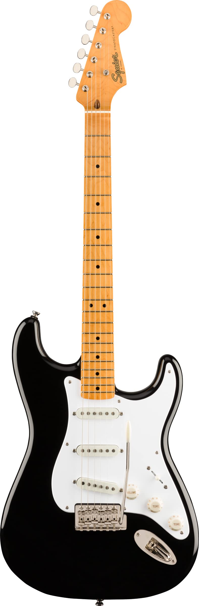 Fender Squier Classic Vibe '60s Jazzmaster - 3-Color Sunburst Bundle with Gig Bag, Instrument Cable, Tuner, Strap, Strings, Picks, and Austin Bazaar Instructional DVD