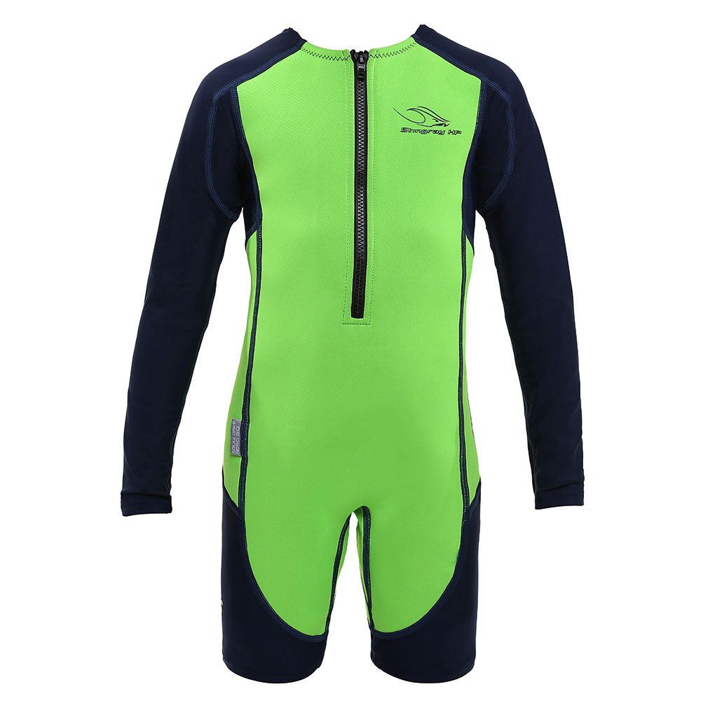 Aqua Sphere Stingray Long Sleeve Wet Suit, Green long sleeve, 4