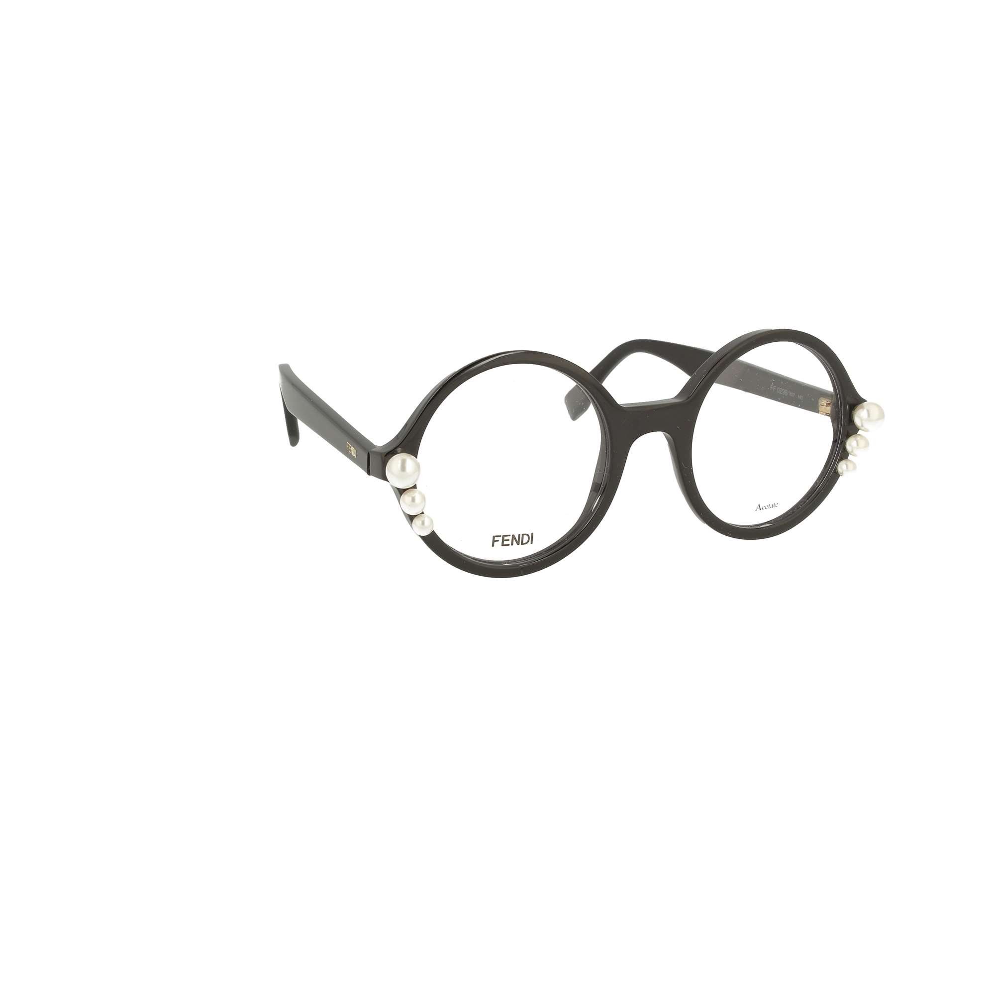 FENDI Eyeglasses FF 0298 0807 Black, 51-22-140