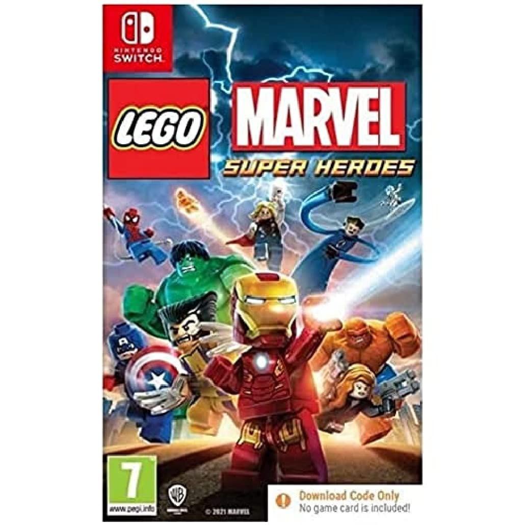 Lego Marvel Super Heroes (Code in a Box) (Nintendo Switch)