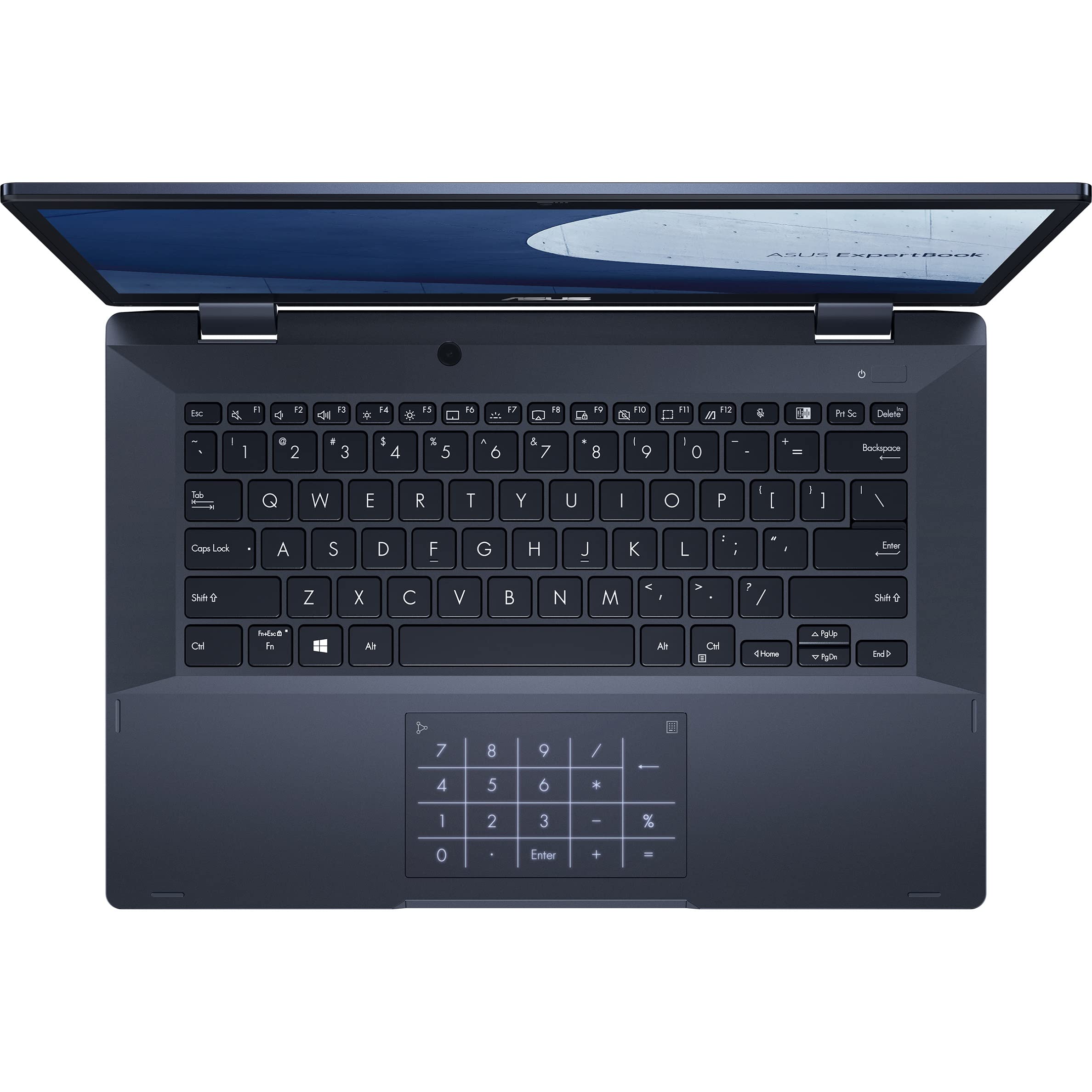 ASUS ExpertBook B3 Thin & Light Flip Business Laptop, 14β FHD, Core i7-1165G7, 512GB SSD, 16GB RAM, All Day Battery, Enterprise-Grade Video Conference, NumberPad, Win 10 Pro, B3402FEA-XH74T, Black