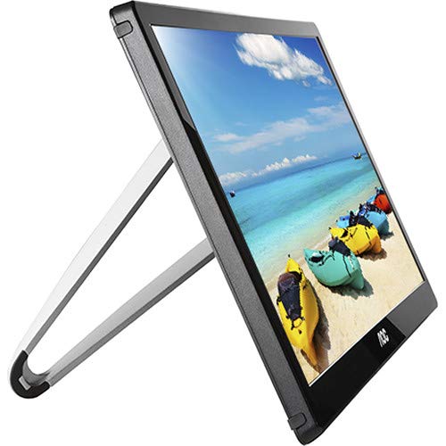 AOC I1659FWUX 15.6in USB-Powered Portable Monitor, Full HD 1920x1080 IPS, Built-in Stand, VESA (Renewed)