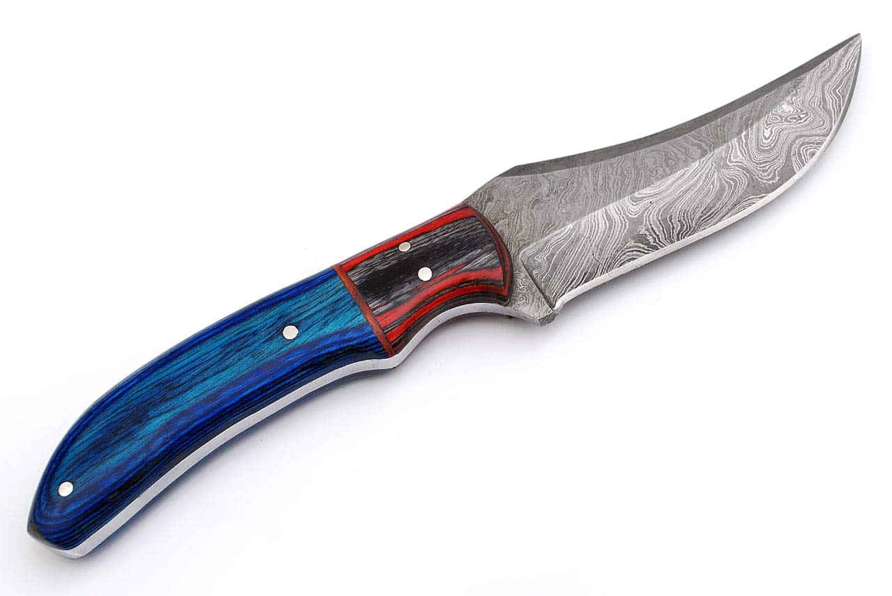 AishaTech Prime Quality Hunting Hunting Knife Diamond Wood Handle AT-2740
