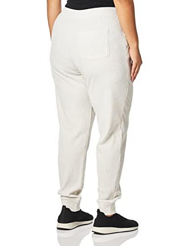 Alo Yoga womens Sweatpants, Bone Heather, Small US