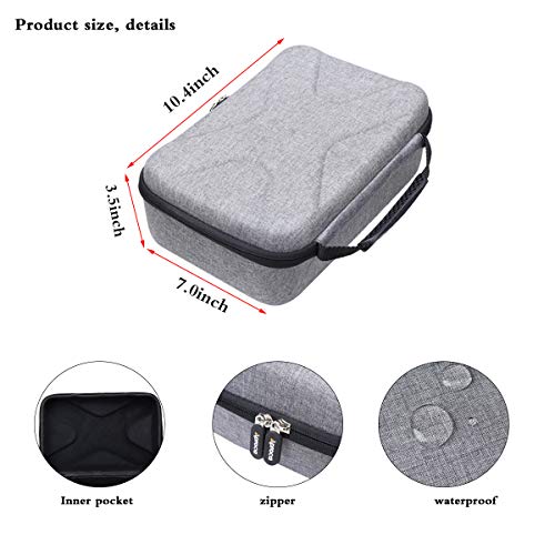 Aproca Hard Storage Travel Case, for TOPVISION Mini Projector Video Projector T21