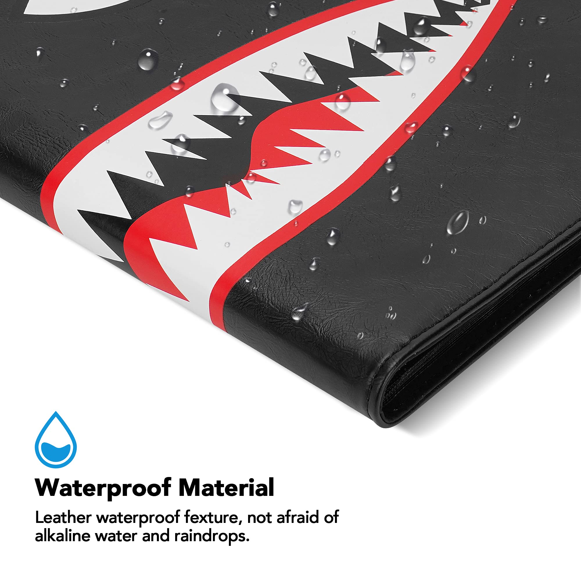 Anter Trading Binder Portfolio for Standard MTG PM Cards 9 Pocket Side Loading Perfect for Card Playset, Can hold 396 cards (Black)