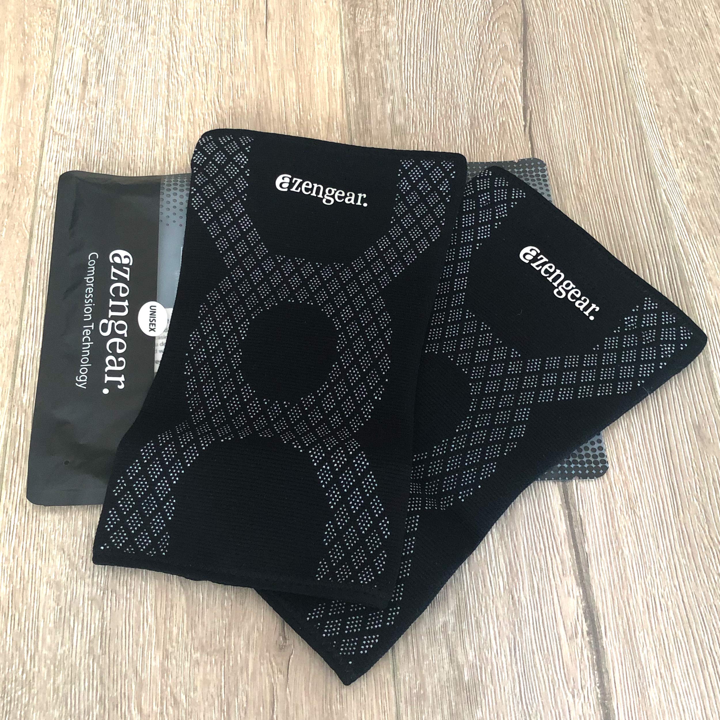aZengear Arthritis Knee Sleeves (Pair) - Thin Brace for Running, Meniscus Tear, Knee Compression Support, ACL, MCL, Joints Pain, Ligament Injury, Squats (XL)