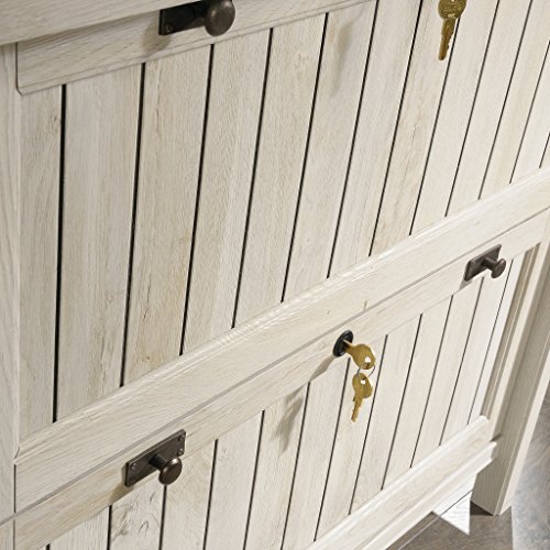 Sauder Costa Lateral File, Chalked Chestnut finish