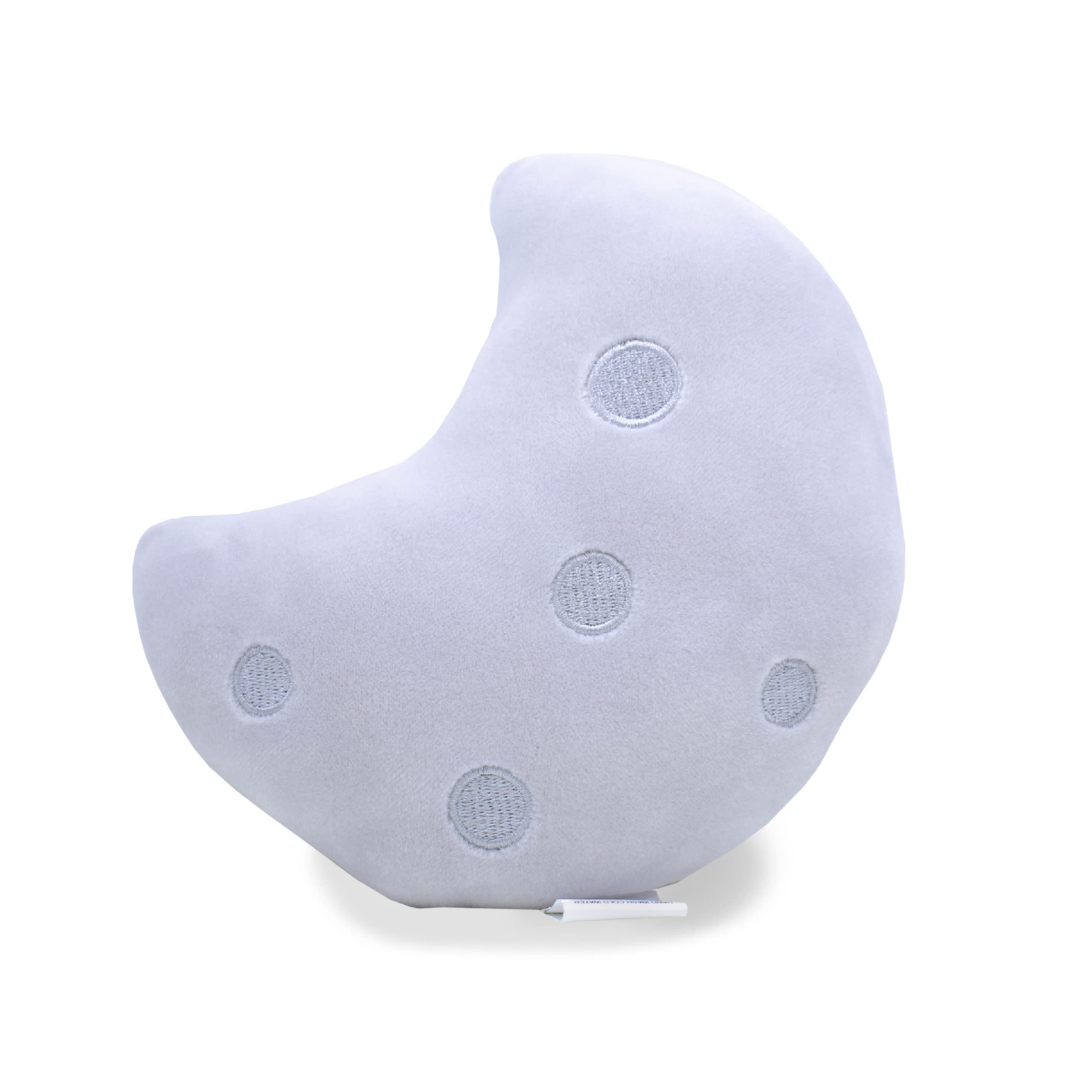 KINREX Grey Moon Plush Stuffed Toy - Kid Stuffed Star Toy - Measures 6.5" β 16.5 cm.