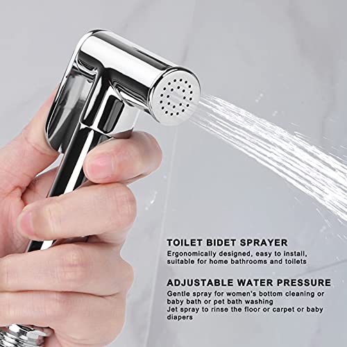 MAVIS LAVEN Copper Toilet Bidet Sprayer, Water Pressure Handheld Bidet Sprayer Head, Gentle Spray for Jet Spray for Floors