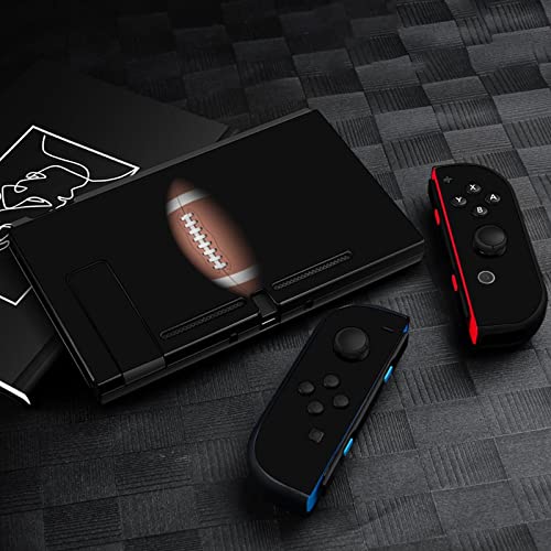 American Football Rugby Decal Stickers Cover Set Full Wrap Skin for Switch Protection Faceplate Sticker for Switch