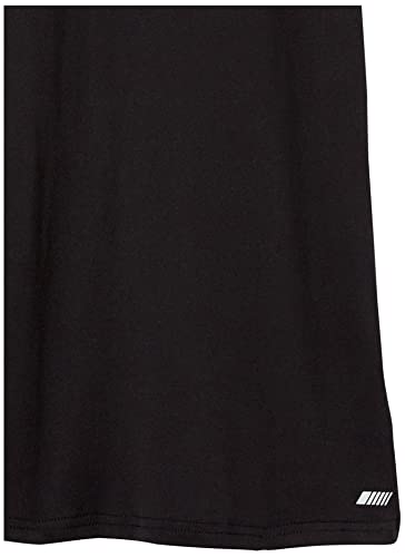 Amazon Essentials Women's Tech Stretch Short-Sleeve Crewneck T-Shirt (Available in Plus Size), Pack of 2, Black/White, Large