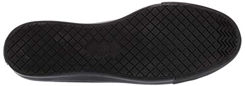 Shoes for Crews Delray, Men's, Women's, Unisex Canvas Work Shoes, Slip Resistant, Water Resistant, Black, Men's 12 / Women's 13.5