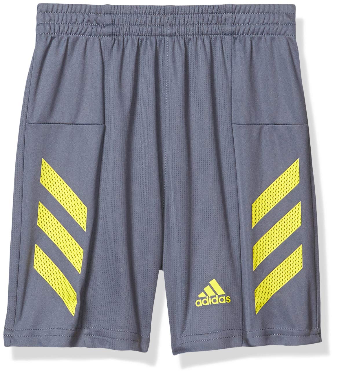 adidas Boys' Little Active Athletic Shorts, PRO Sport 3S Dark Grey, 4