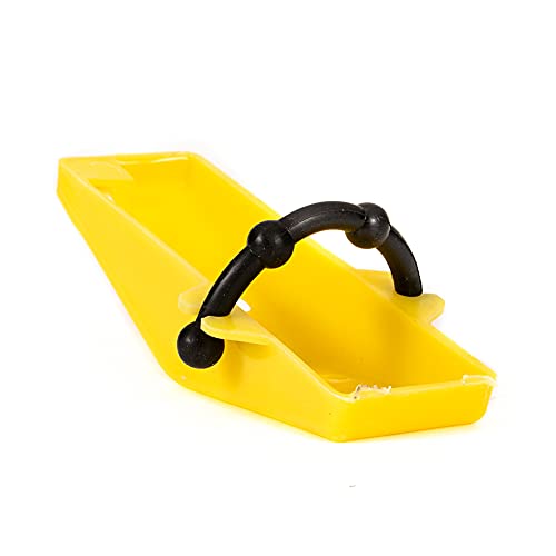 Awakingdemi Ice Drill Fishing Hand Spiral Drill for Winter Fishing Power Head Protective Cover Adapter Ice Hole Drill Blade Protect Fish Accessories