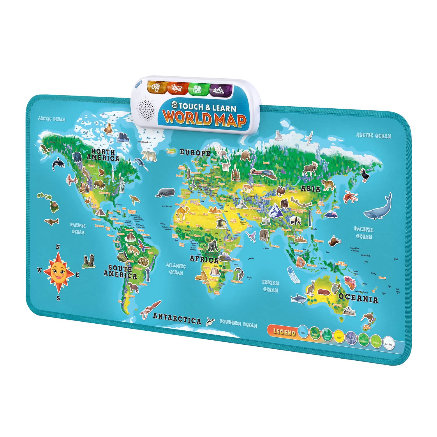 LeapFrog Touch & Learn World Map (English Version)