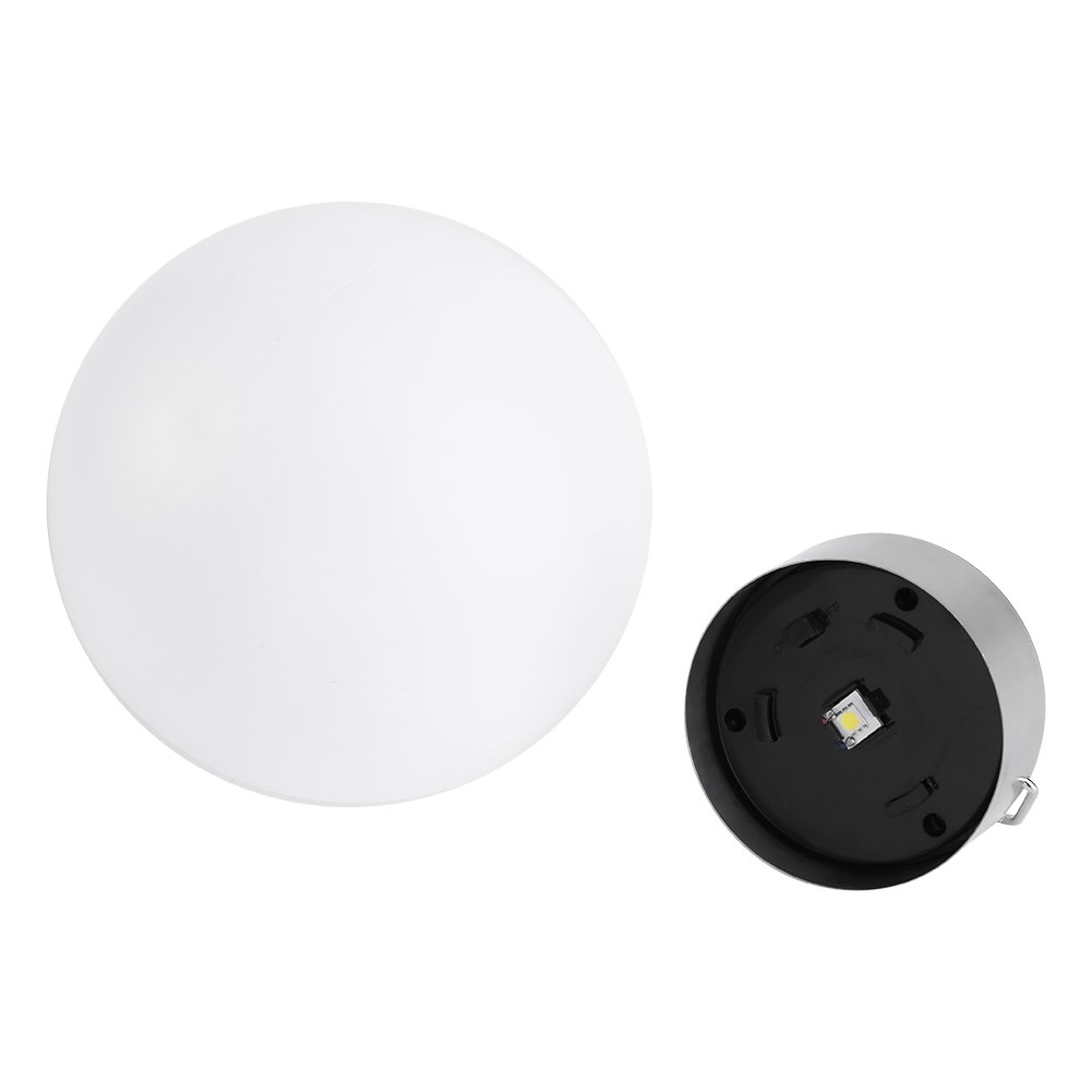 LED Bulb Light,Ball Shape Solar Light,Solar Energy LED Rechargeable Hanging Bulb Light Outdoor Pool Pond Garden Yard Lamp,for Garden Patio Home Decor