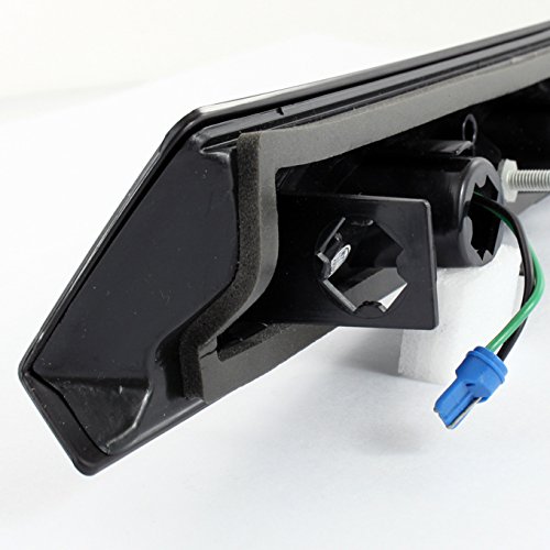AKKON - For Ford Mustang LED Replacement 3rd Brake Tail Light Rear Third Trunk Cargo Lamp Smoke