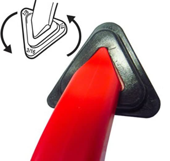 Amazon Basics 3-IN-1 Caulk Tool for Removal and Application