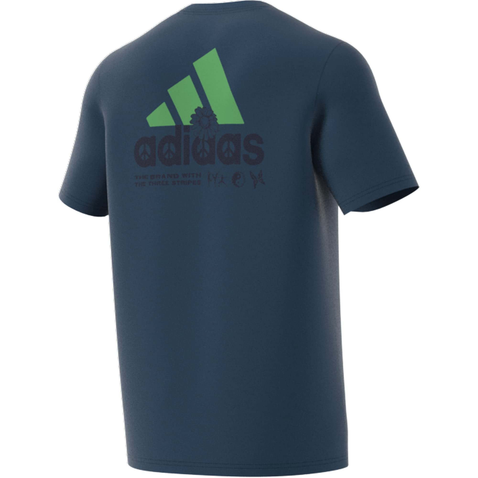 adidas mens Summer PKT Tee Crew Navy/Cream White/Alumina/Wild Pine XX-Large