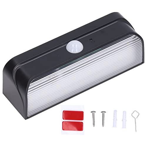 LED Outdoor Lights, IP65 Waterproof Body Induction LED Wall Light Energy Saving Highly Durable Heat Resistant for Garden for Corridor for Home