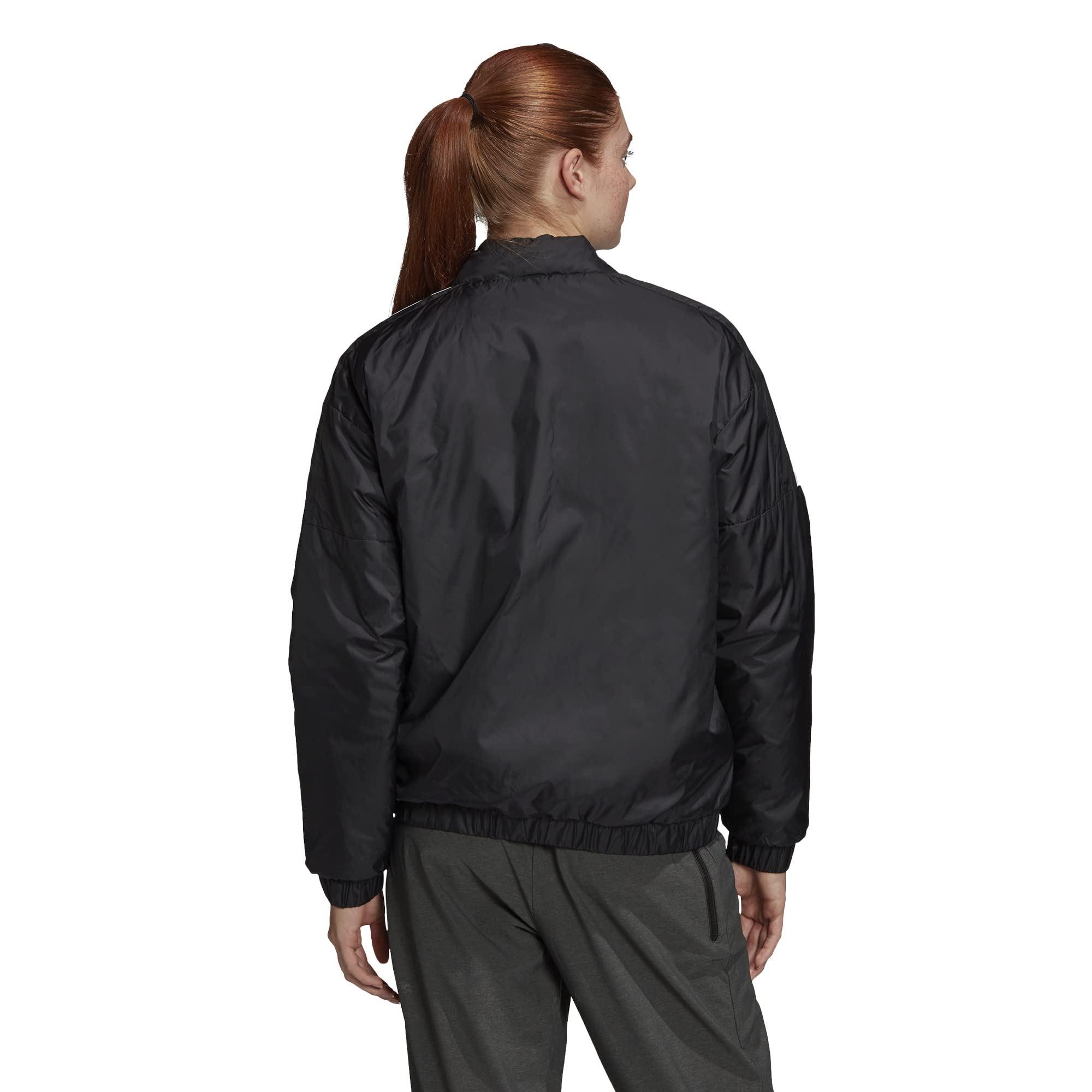 adidas Female Essentials Insulated Bomber Jacket, Black,M