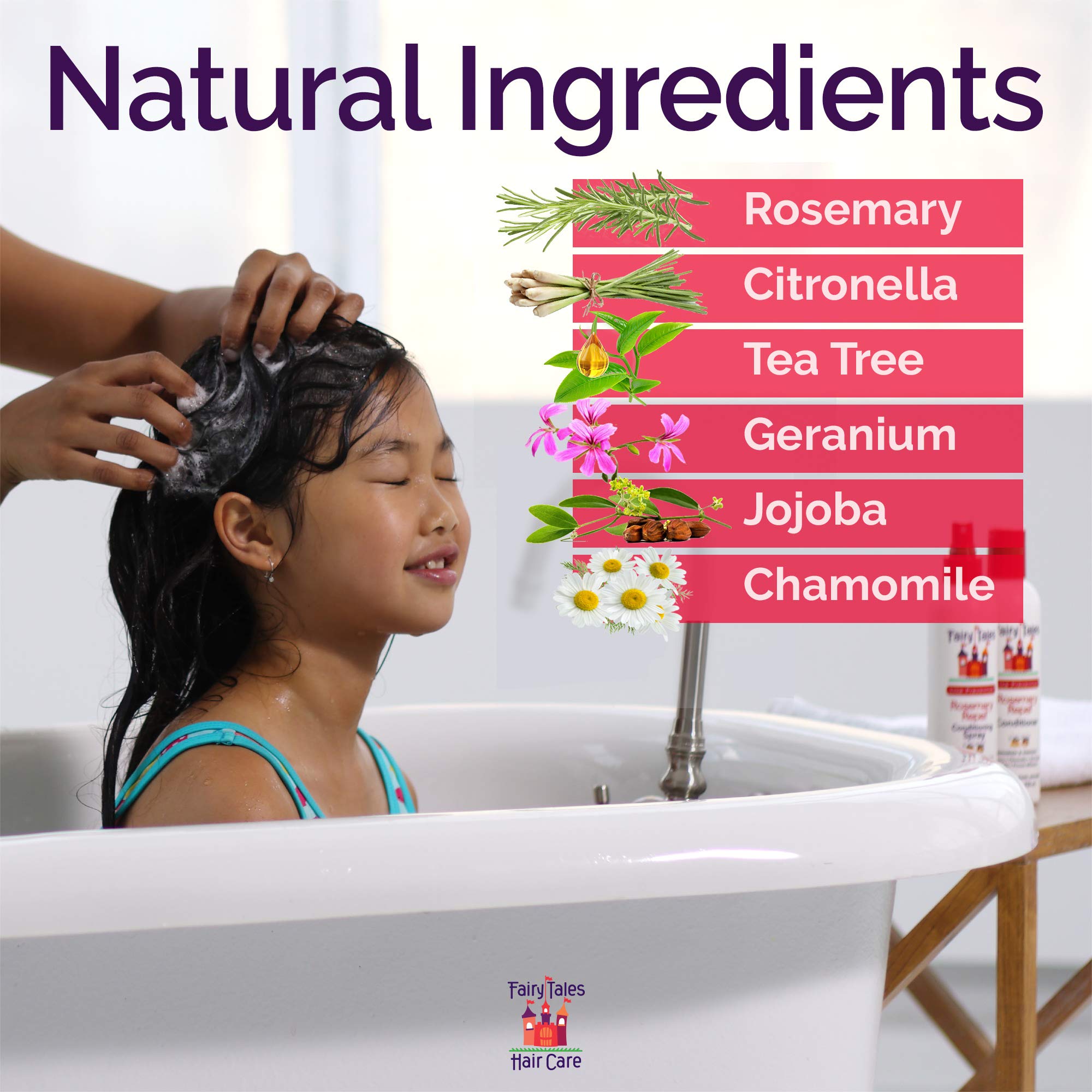 Fairy Tales Rosemary Repel Shampoo, 12 Fl Oz (Pack of 2)