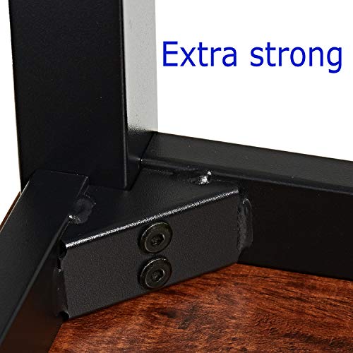 AMA Maker Computer Desk Modern Stylish Table for Home Office (55inch, Sandalwood)