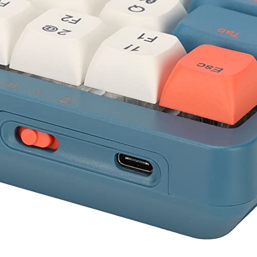 Bannt Mechanical Gaming Keyboard, PBT XDA Keycaps, Multifunctional, Comfortable, Touch, Blue LK67, Triple Mode, Connection, Gaming Keyboard, Home Stylish for Daily Use