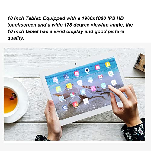 Bannt Tablet PC, for 11 GPS Tablet 100240V 1960x1080IPS Large Screen Dual SIM Dual Standby Call 2GB 32GB RAM for Home Office (US Plug)