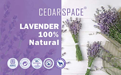 Cedar Space Cedar Blocks for Clothes Storage Set of 24, Cedar Sachets 12-Pcs Lavender Sachets 12-Pcs, 100% Aromatic Red Cedar Accessories for Wardrobes Closets and Drawers