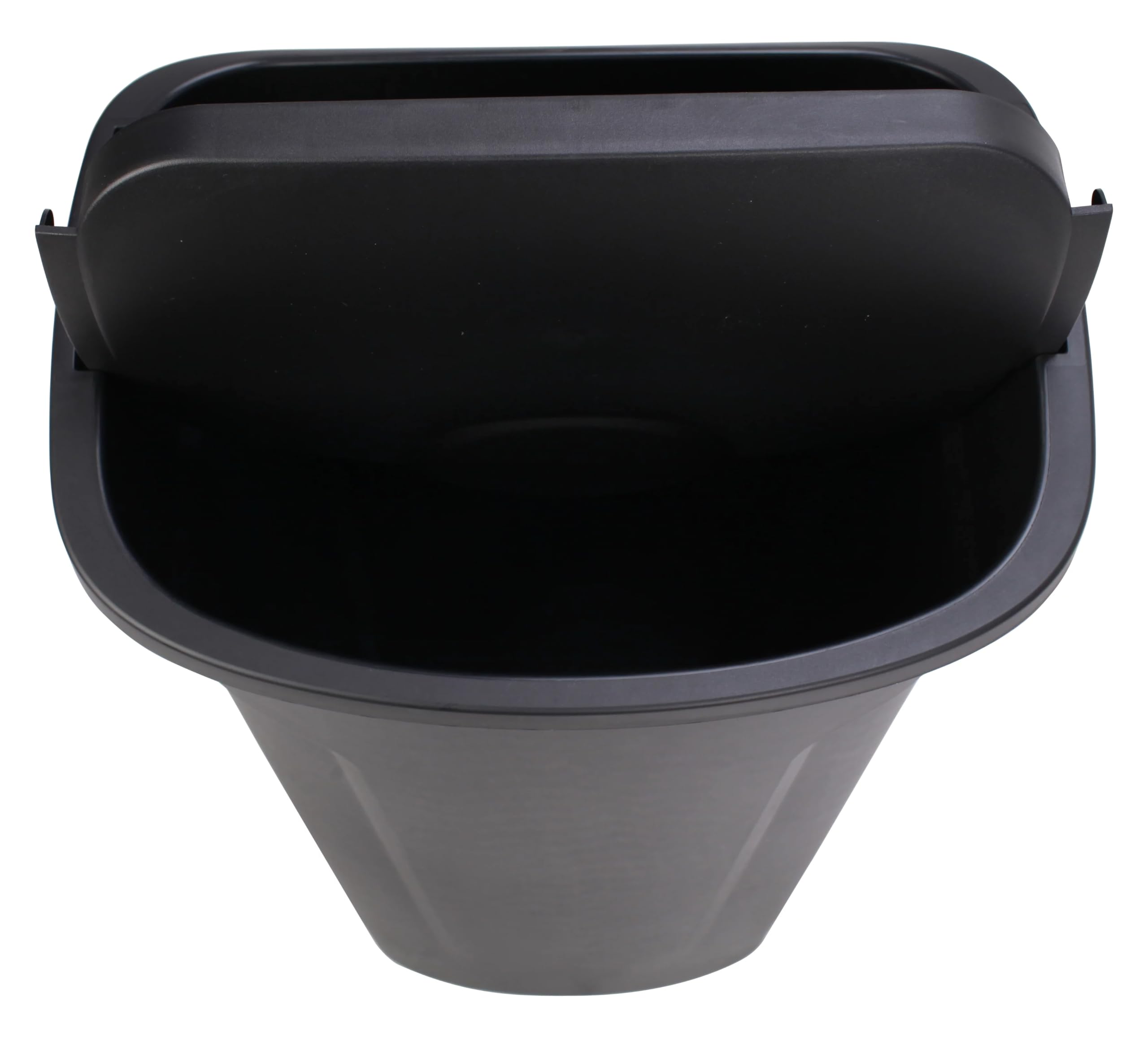 AYOYZ 11 Gallon Trash Can, Plastic Lift Top Kitchen Trash Can, Black,Dimensions: 12.25" L x 15.91" W x 25.33” H
