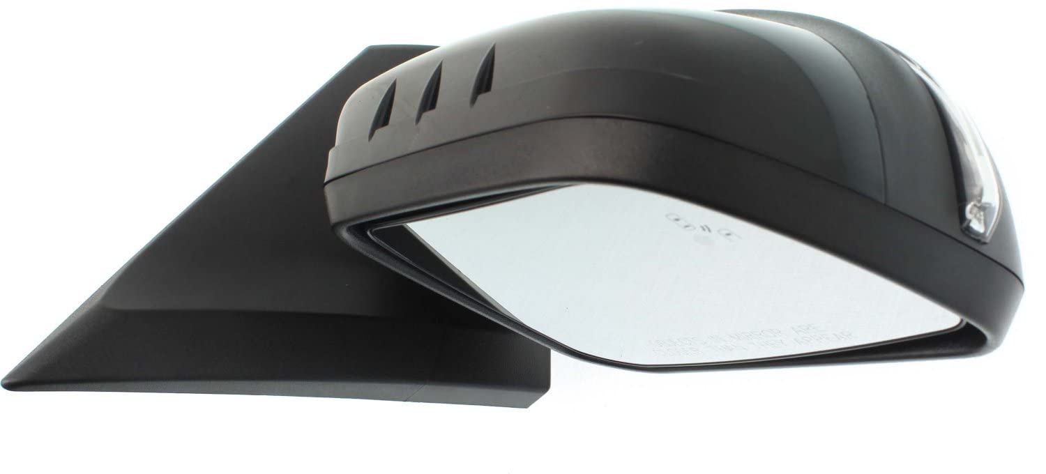 Kool Vue Driver & Passenger Side Power Heated Mirrors for Ford Edge 2011-2014 With Signal Light, Blind Spot Monitor, Memory & Puddle Lamp Paintable Build Date From February 08 2011