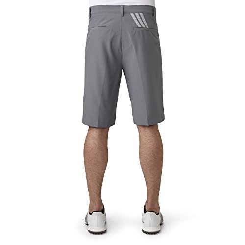 adidas Golf Ultimate+ 3-Stripes Short, Vista Grey, 42"