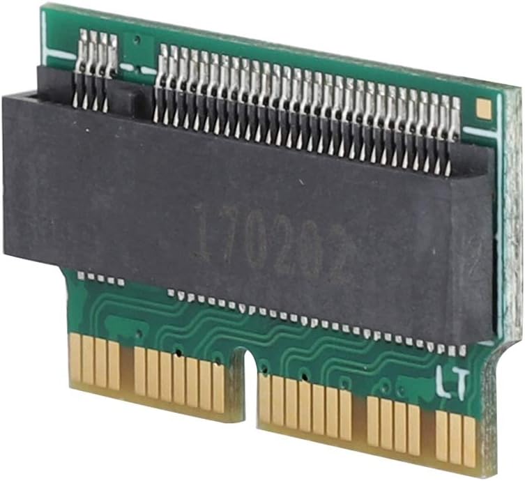 ASHATA Hard Disk to NVME SSD Adapter Concerter Card for 2013 2014 2015 MAC Book Air A1465 A1466 and for MacBook Pro A1398 A1502 SSD.