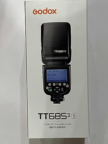 Godox TT685IIS 1/8000s HSS GN Speedlite Flash TTL TCM efficient Conversion Function Built-in Godox 2,4G X System Receiver(TT685IIS for Sony)