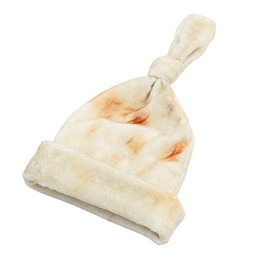 Ashipher Burrito Swaddle Blanket for Baby,Newborn Wrap Tortilla Safe Flannel Shower Blanket with Hat, Great Gift for Baby (Round, 3ft – 35 Inch)