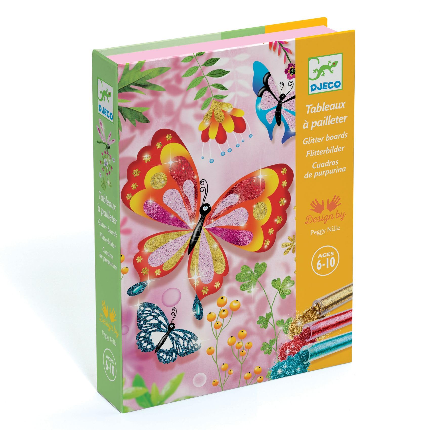 DJECO Butterflies Glitter Craft Kit
