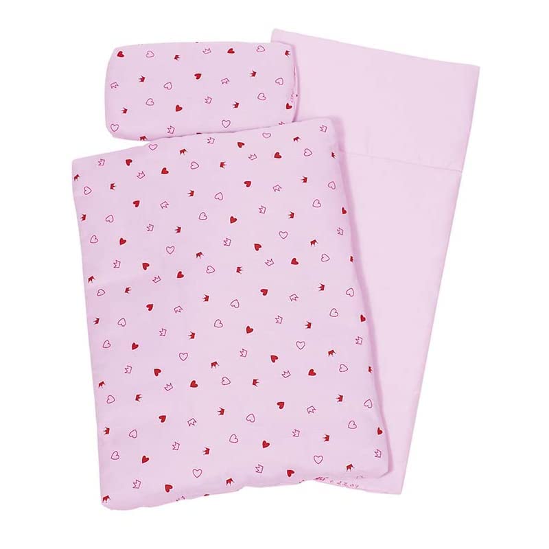 Goki Puppets Bedding Heart/Crown Doll, Mixed (51861)