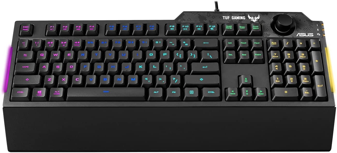 ASUS TUF Gaming Combo K1 & M3 (Mouse Keyboard Set, Gaming, Wired) French Layout Black, 90MP02A0-BCFA00