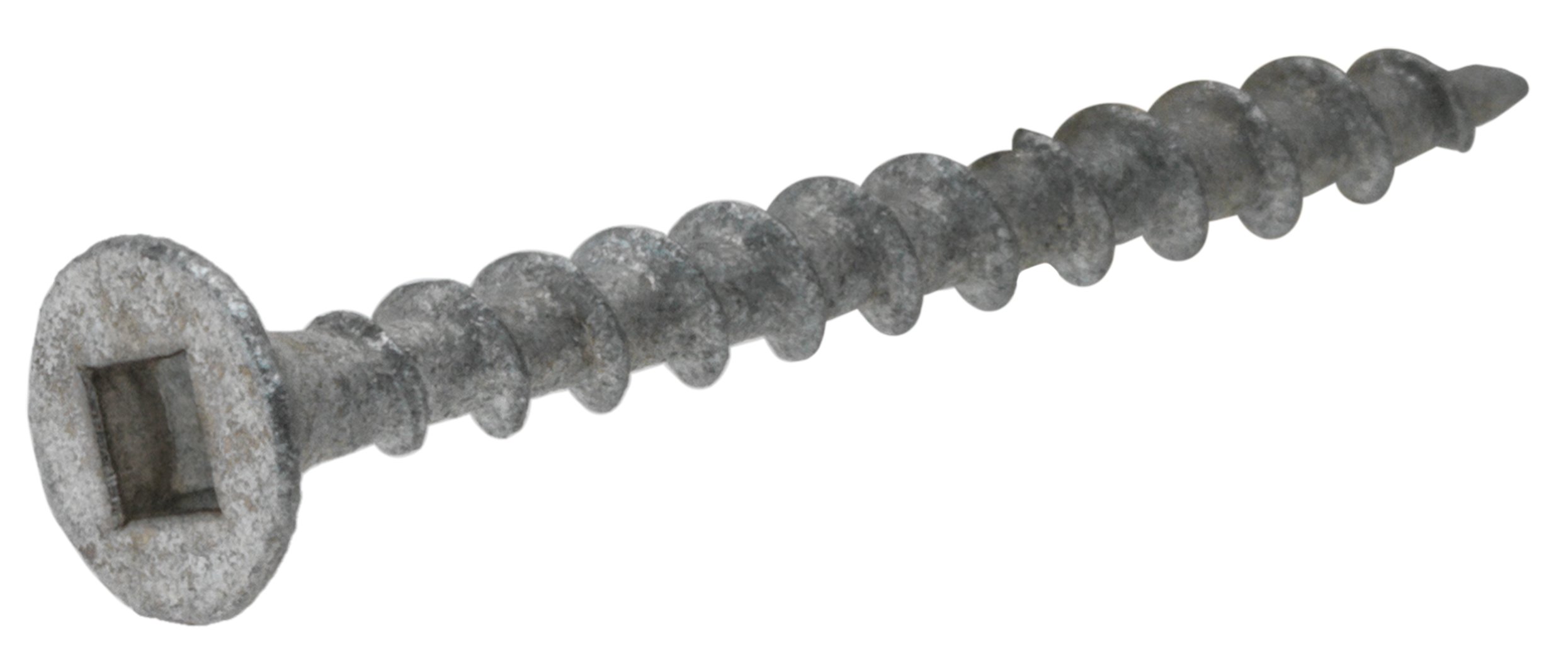 Hillman 47755 Galvanized Square Drive Deck Screw, 8 X 2-1/2-Inch, 500 Pack